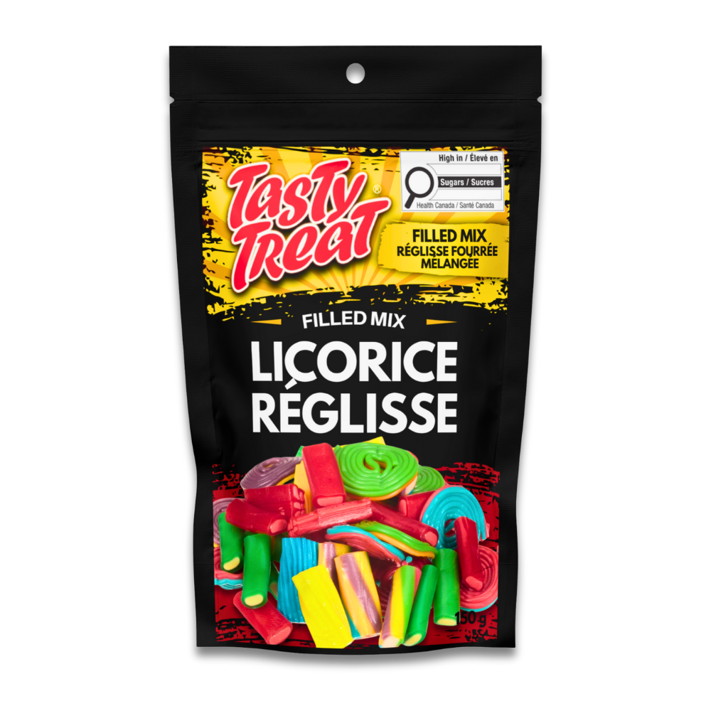 Filled Licorice Mix 150g – TastyTreat.ca